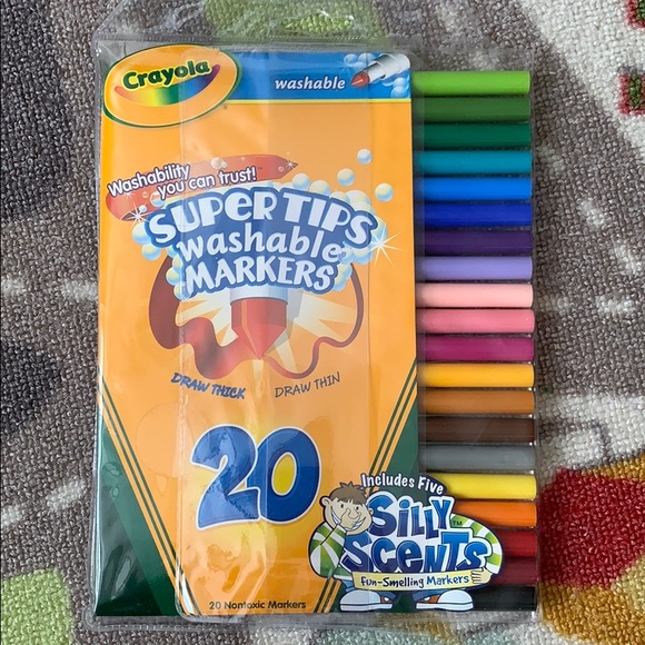 Crayola | Office | Crayola Super Tips Scented Markers 2 Count | Poshmark
